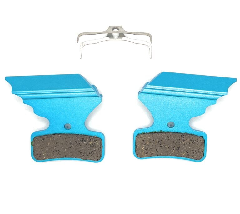 Bike Brake Pads ceramic w/cooling fins Will fit Shimano D02S, D03S ...